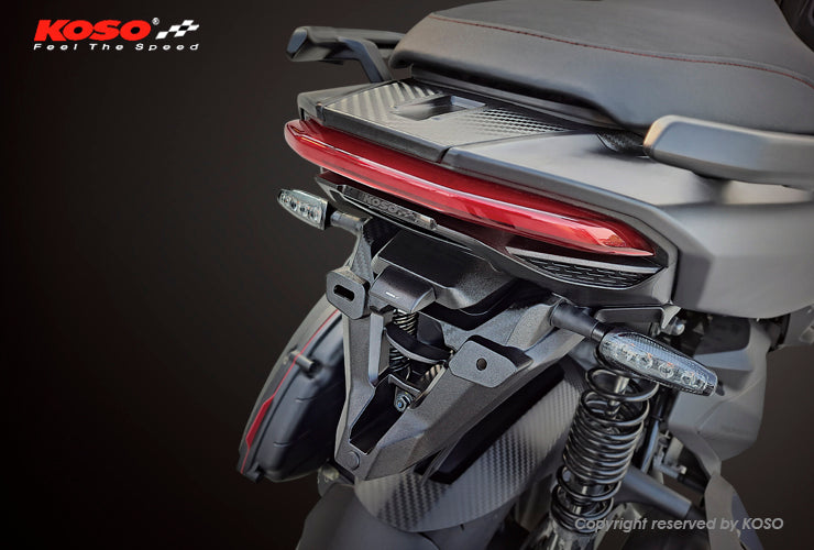 KOSO Rear Short Fender For X-FORCE – TBSS Taiwan