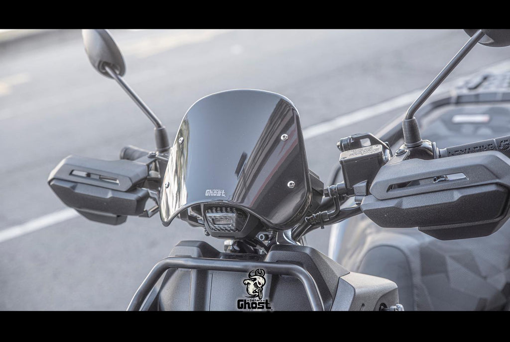 Ghost Factory Vintage Short Windshield For Bws / Zuma – TBSS Taiwan