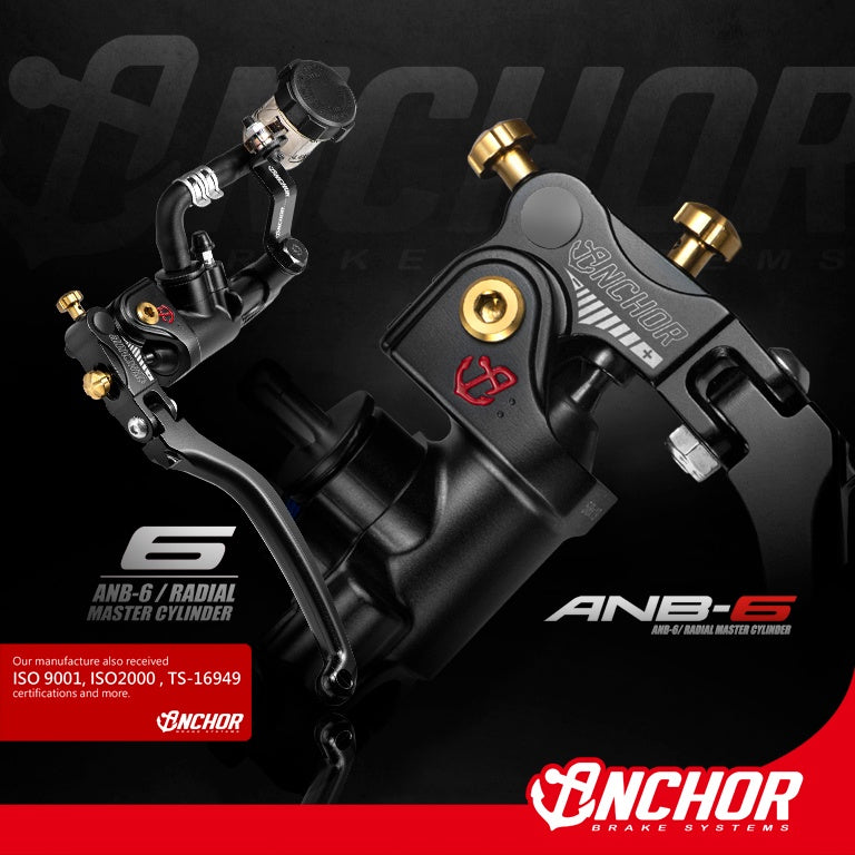 ANCHOR ANB-6 CNC Torque/Lever Rage Adjustable Master Cylinder – TBSS Taiwan