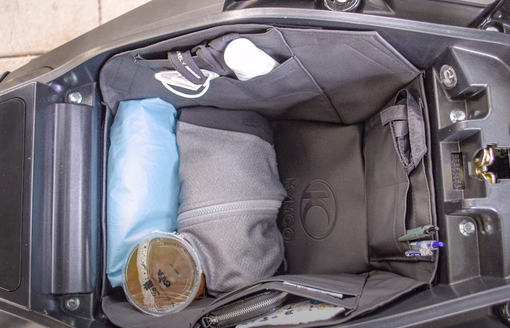 KYMCO Original Parts KRV Integrated Compartment Cushion Storage Bag ...