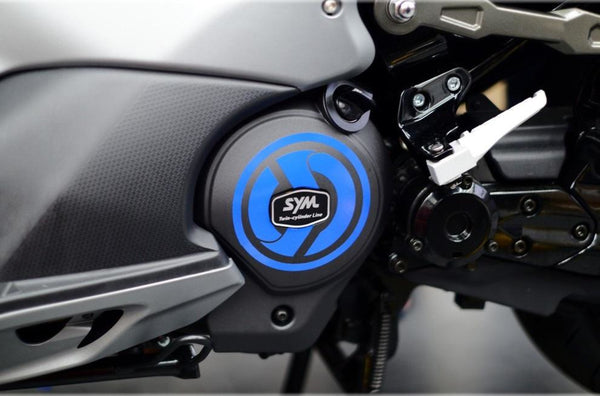 MAXSYM TL engine side cover reflective sticker – TBSS Taiwan