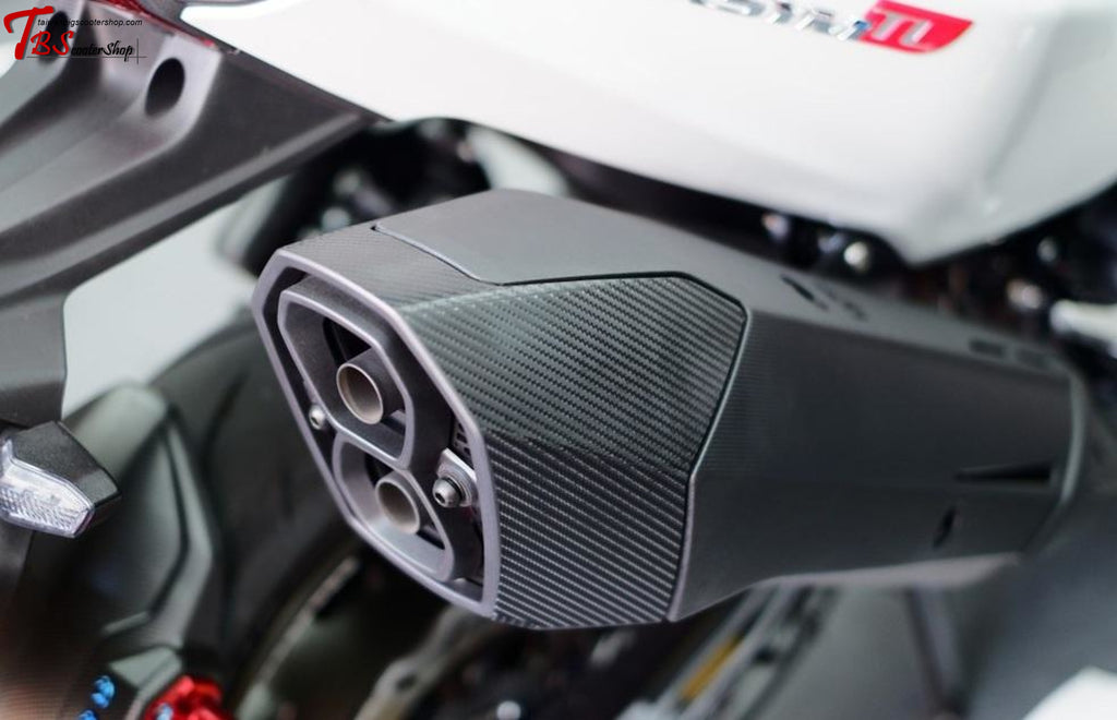 MAXSYM TL Exhaust tail cap Carbon fiber decal – TBSS Taiwan