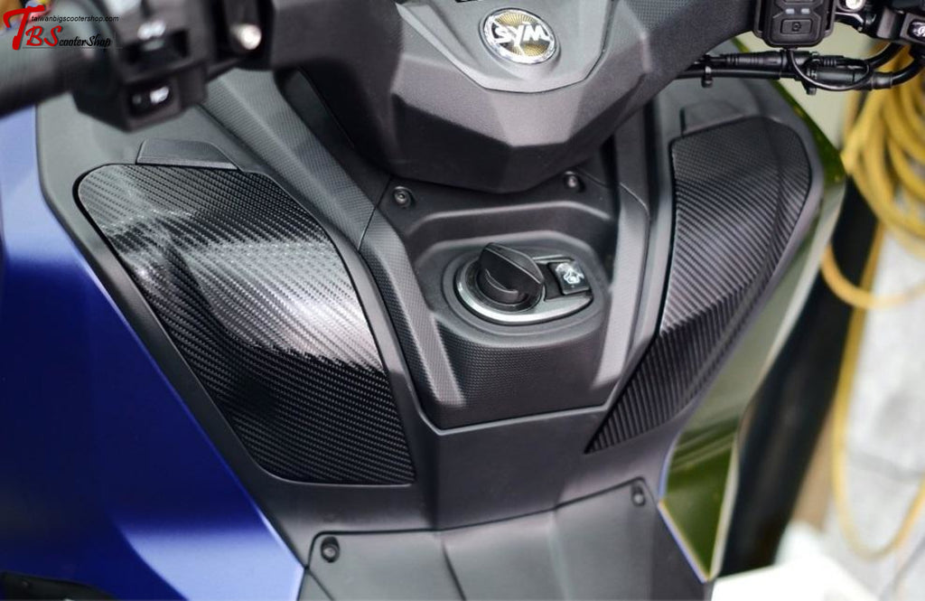MAXSYM TL Front console box carbon fiber decals – TBSS Taiwan