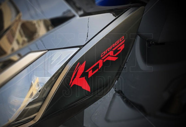 XIII studio DRG Drago Logo decorative decals – TBSS Taiwan