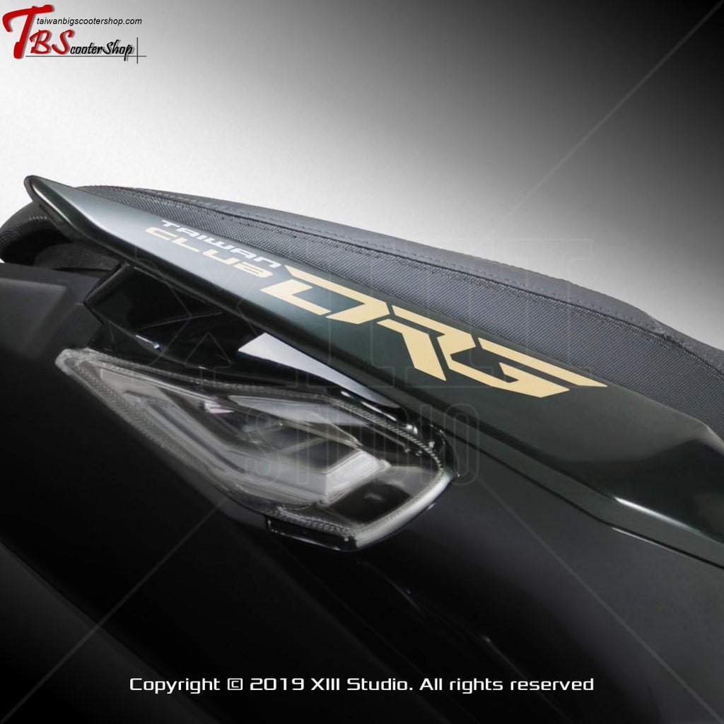 XIII studio DRG TAIWAN CLUB / SPORTS words armrest rear reflective dec ...